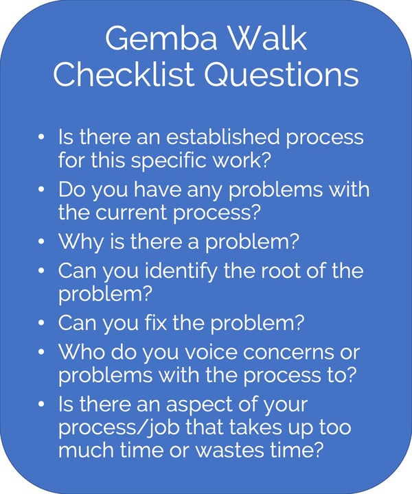Free Gemba Walk Checklist & Template for Manufacturing